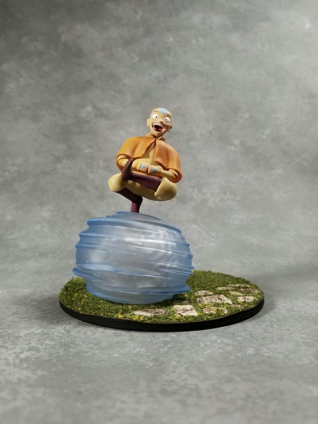 Aang Avatar the Last Airbender 3d Printed Resin Model Hand Painted ...