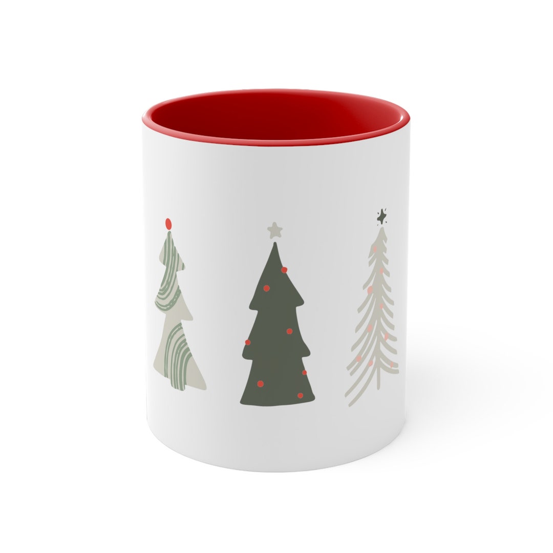 Christmas Tree Mug, 11oz - Etsy