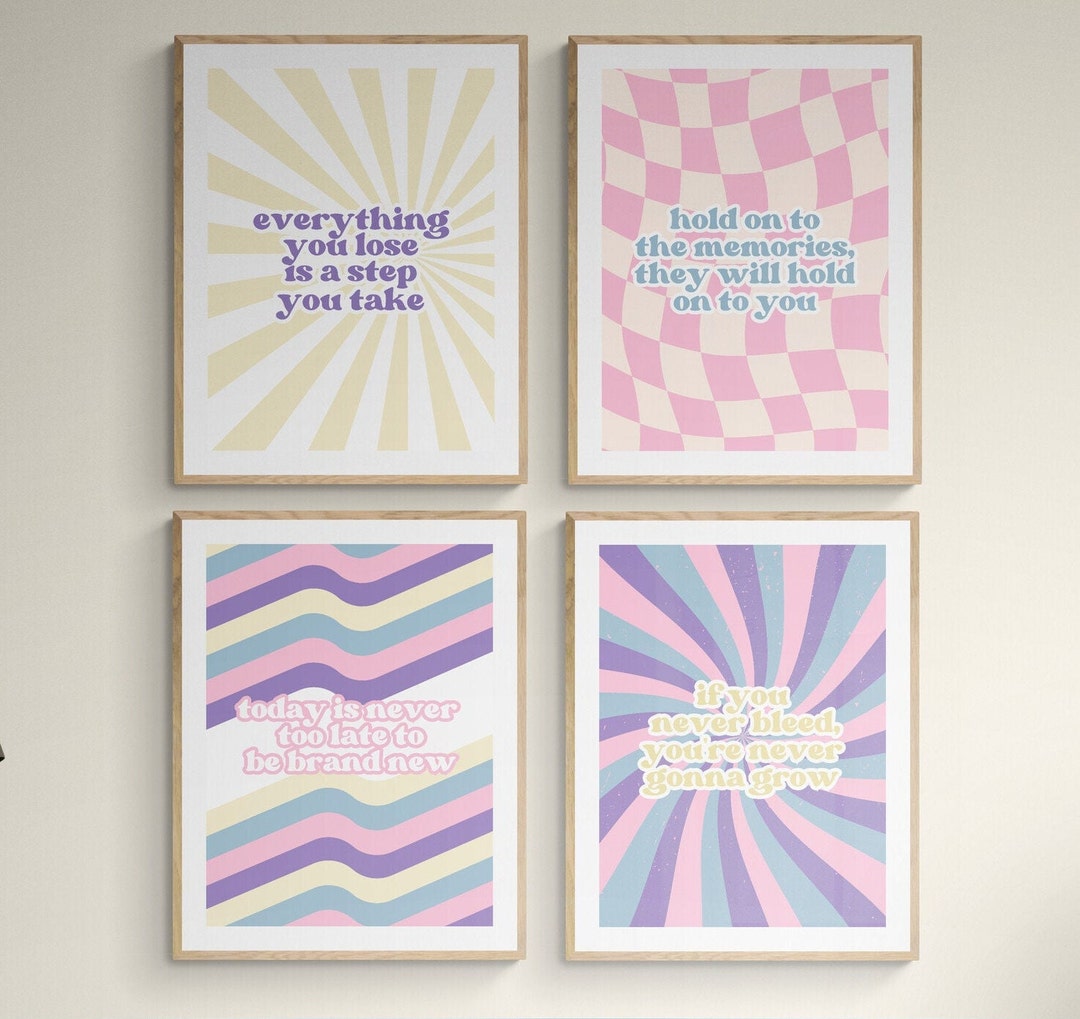 TAYLOR SWIFT Retro Lyric Print Bundle (pdf, Png, and Jpg Available ...