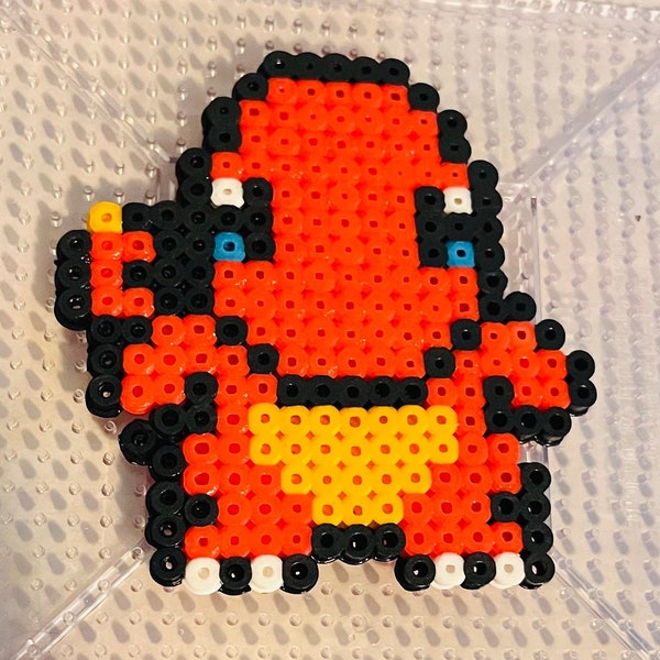 Charmander Pixel Art - Etsy