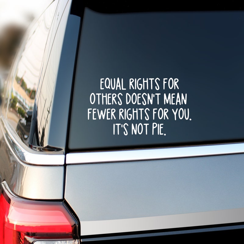 Lgbtq Decal Equal - Etsy