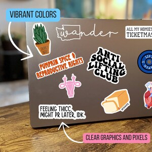 Tummy Issues Club Sticker, IBS , Lactose Intolerant Sticker, Gut Health ...