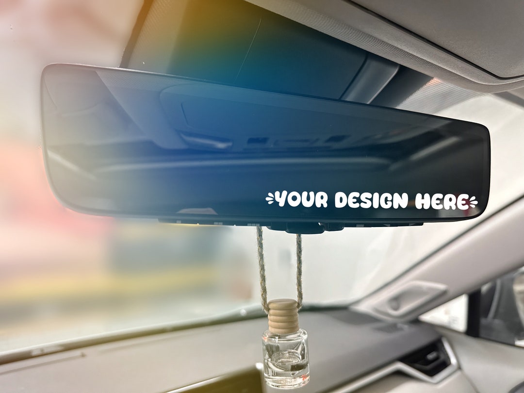 Car Rearview Mirror Mockup, Car Mirror Mockup, Trendy Mockup, Car ...