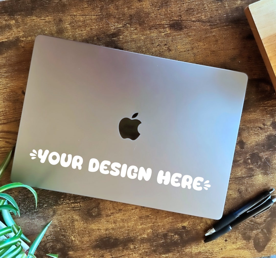 Laptop Mockup, MacBook Mockup, Laptop Sticker Mockup, Sticker Decal ...