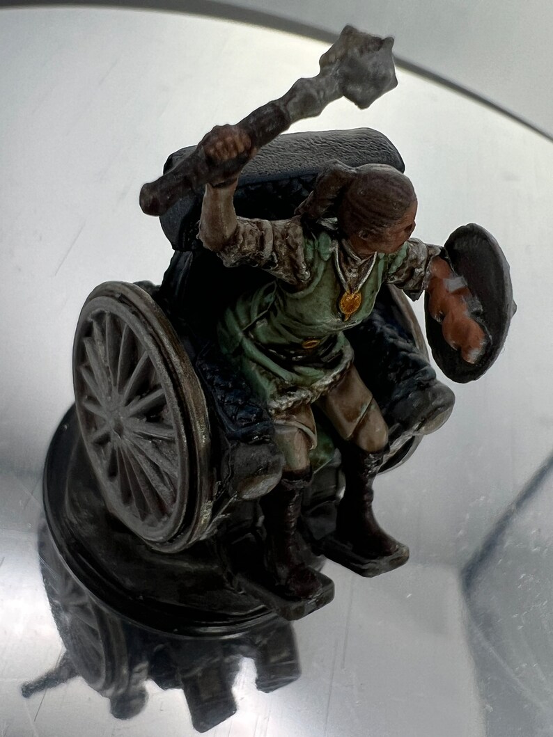 Female Human Priest Sorcerer Mage Cleric Wheelchair Hand Painted ...