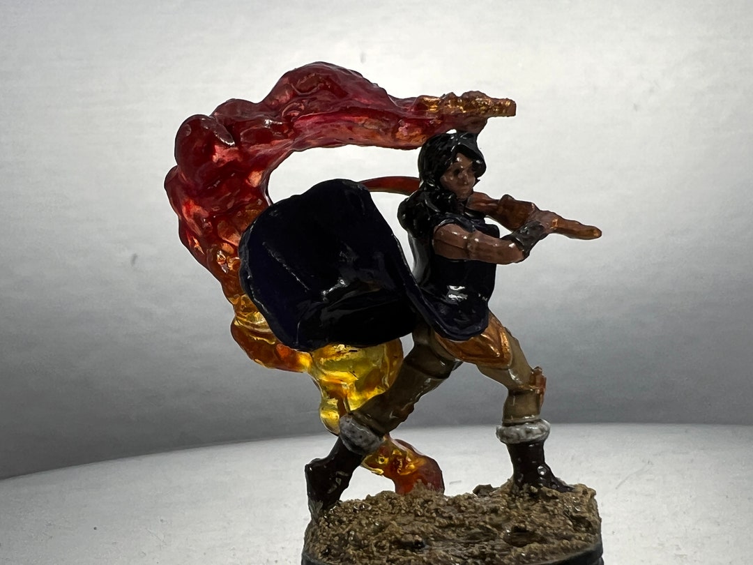 Female Human Holy Priest Sorcerer Mage Cleric Hand Painted Miniature ...
