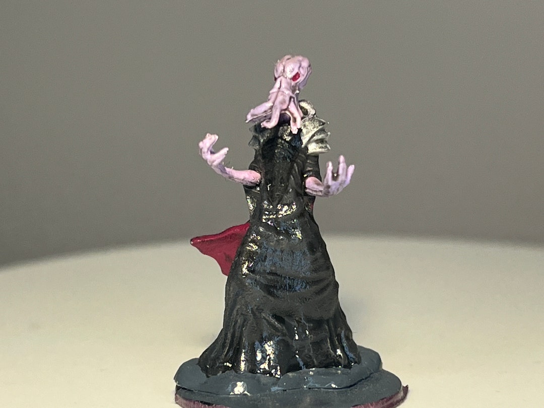 Mind Flayer Painted Miniature Dungeons Dragons D&D DND Pathfinder Role ...