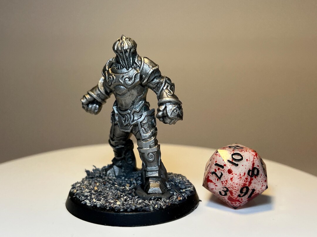 Animated Armor Painted Miniature Dungeons Dragons D&D DND Pathfinder ...