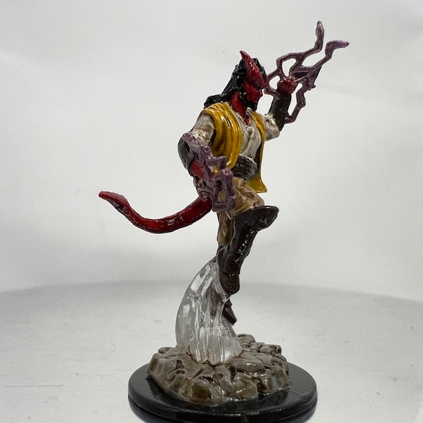 Miniature Tiefling Wizard Male - Etsy