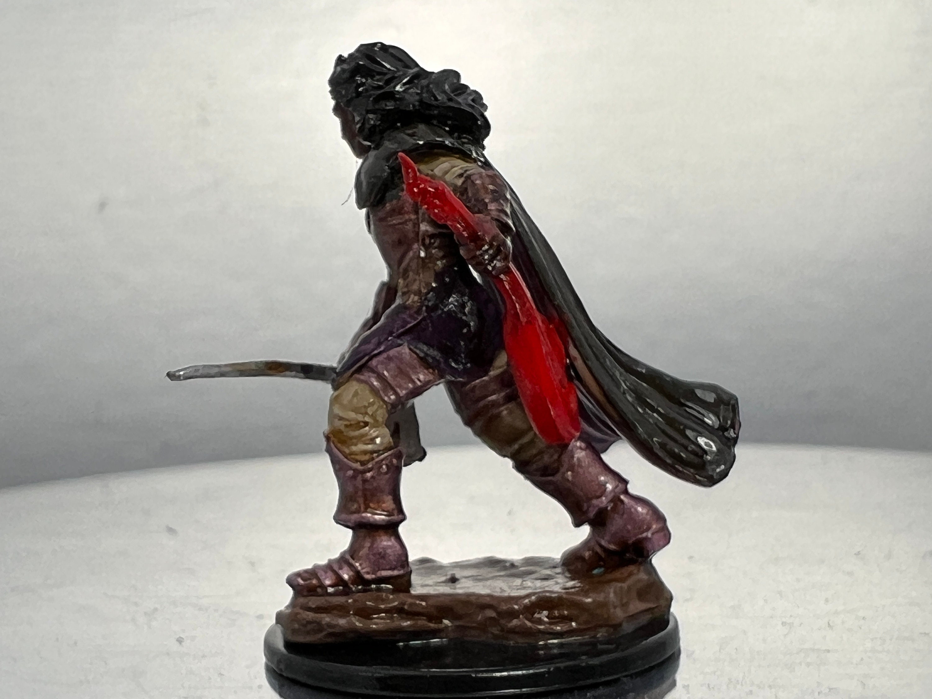 Female Elf Bard Rogue Fighter Painted Miniature Dungeons - Etsy