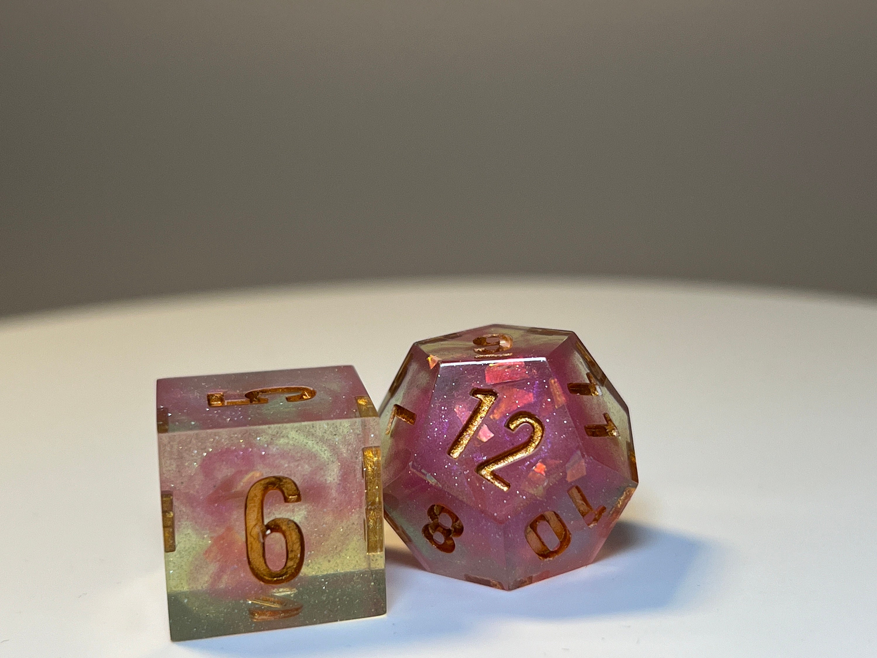 Handmade college of Eloquence Bard Dice for RPG TTRPG, Dungeons ...