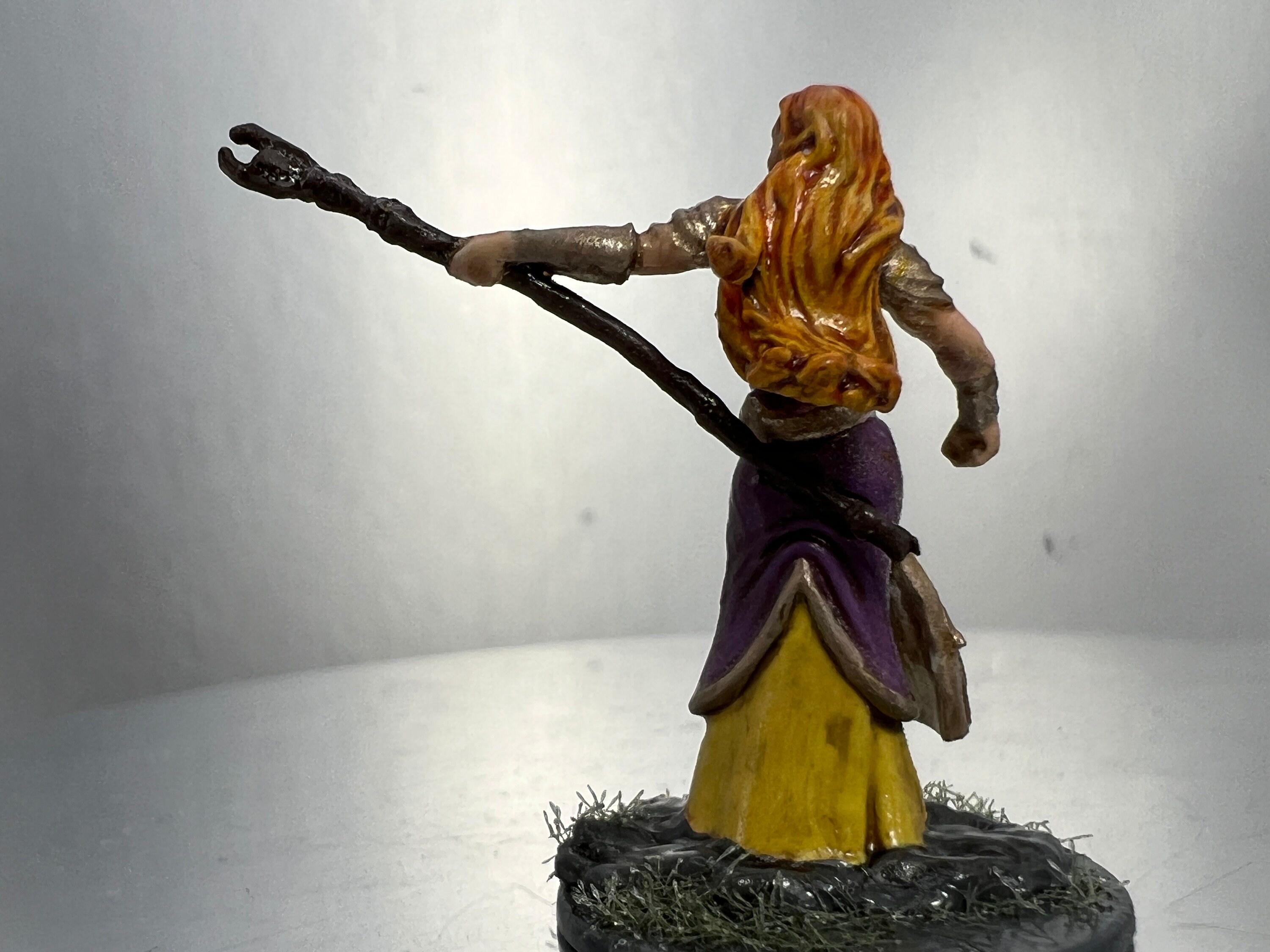 Female Elf Wizard Sorcerer Priest Mage Cleric Hand Painted - Etsy