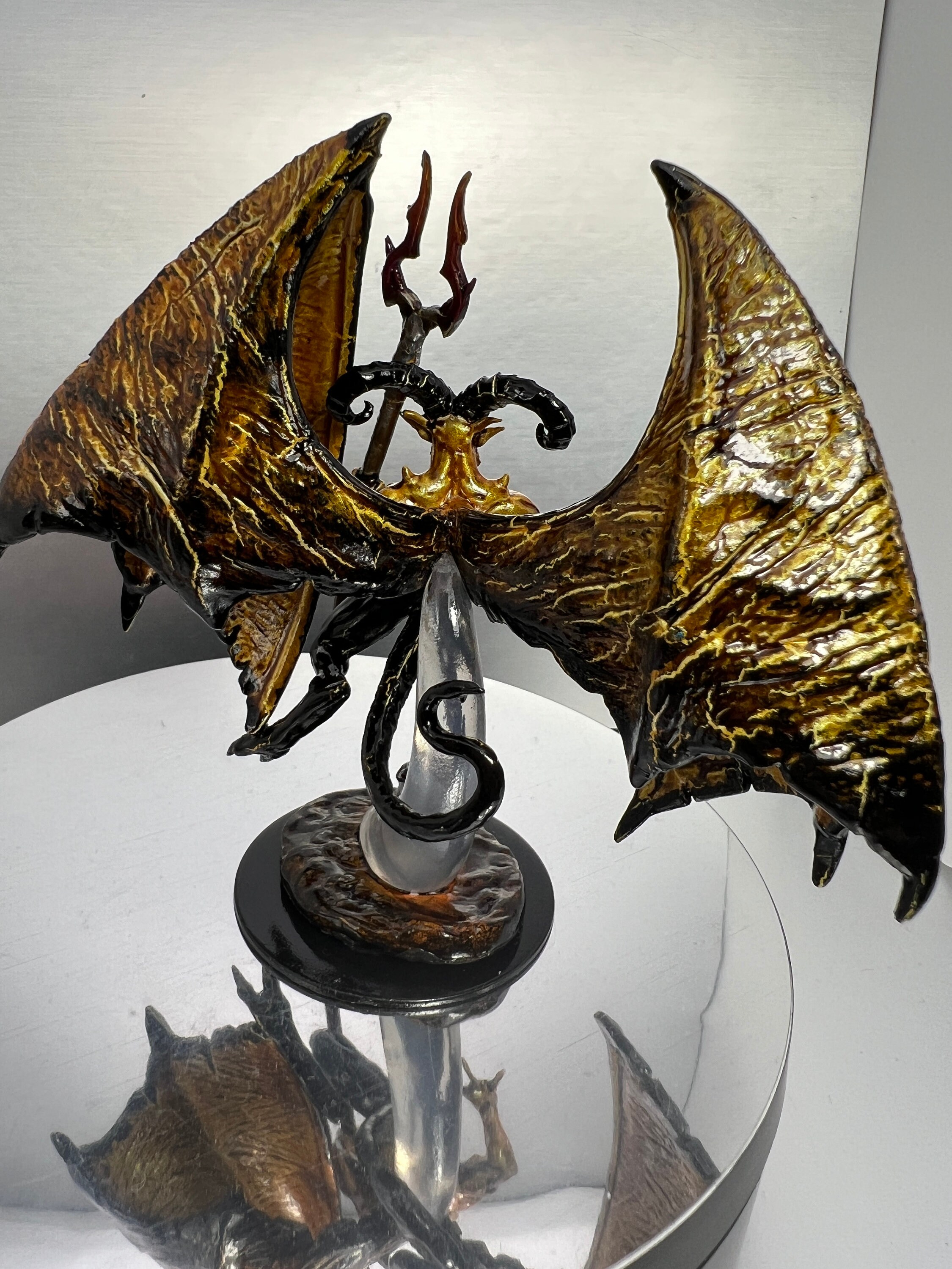 Horned Devil Painted Miniature Dungeons Dragons D&D DND Role Playing ...