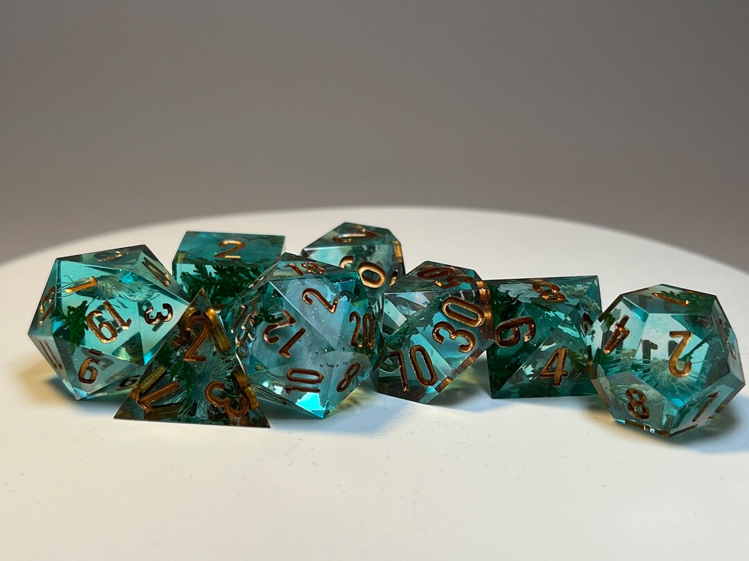 Handmade grotto Dice for RPG TTRPG, Dungeons & Dragons/pathfinder ...
