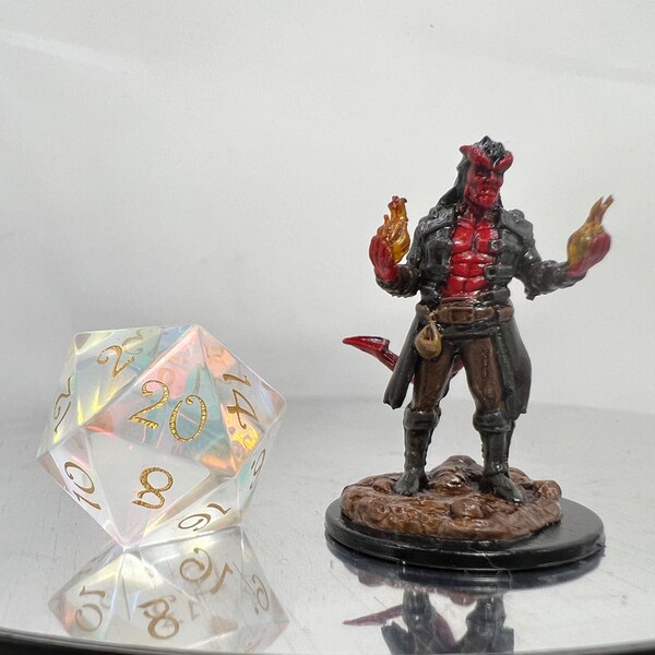 Tiefling Sorcerer Dnd Miniature - Etsy