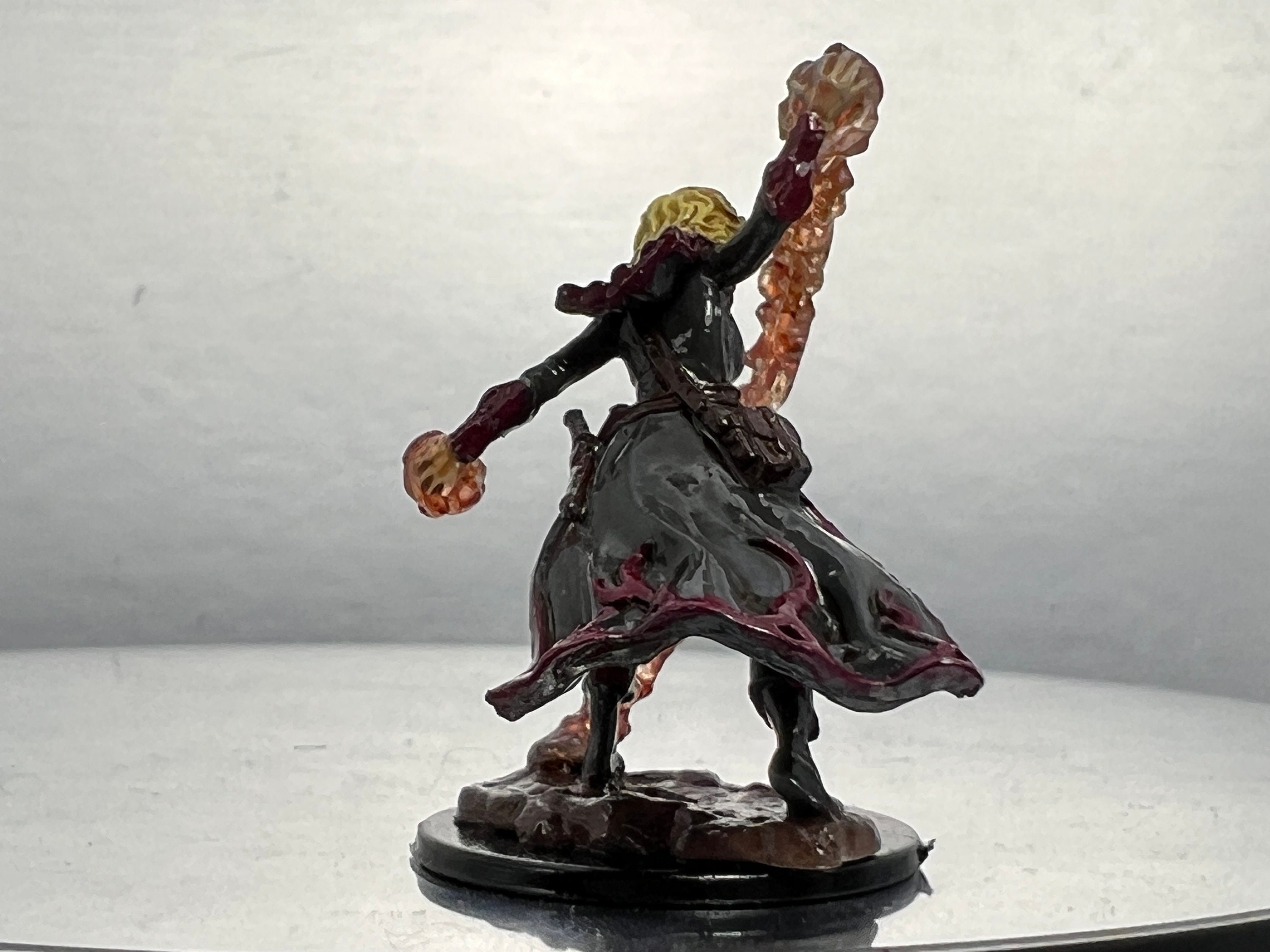 Female Human Wizard Sorcerer Priest Mage Cleric Hand Painted Miniature ...