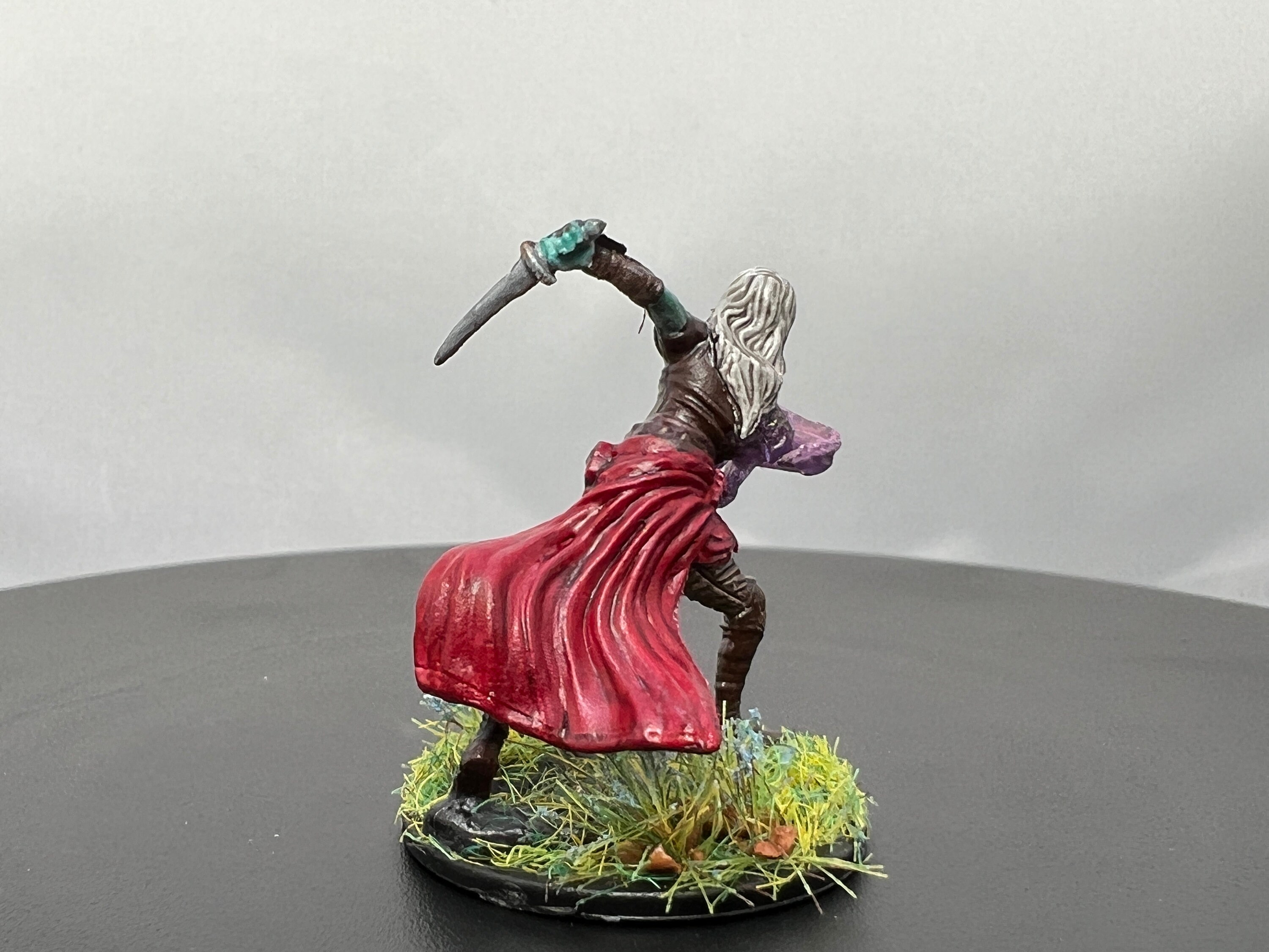 Female Air Genasi Elf Rogue Ranger Painted Miniature Dungeons - Etsy