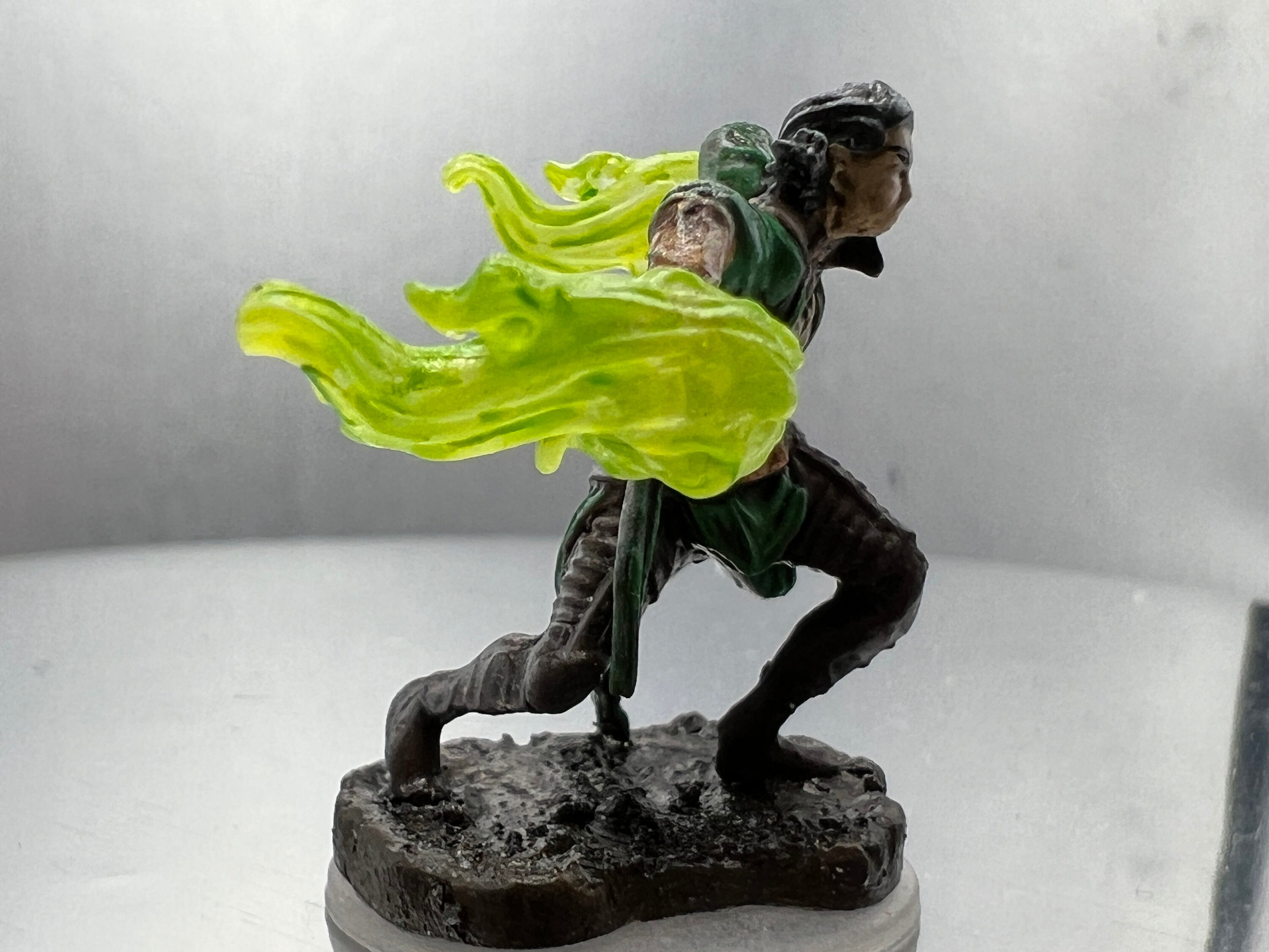 Female Warlock Sorcerer Mage Eldrich Hand Painted Miniature - Etsy