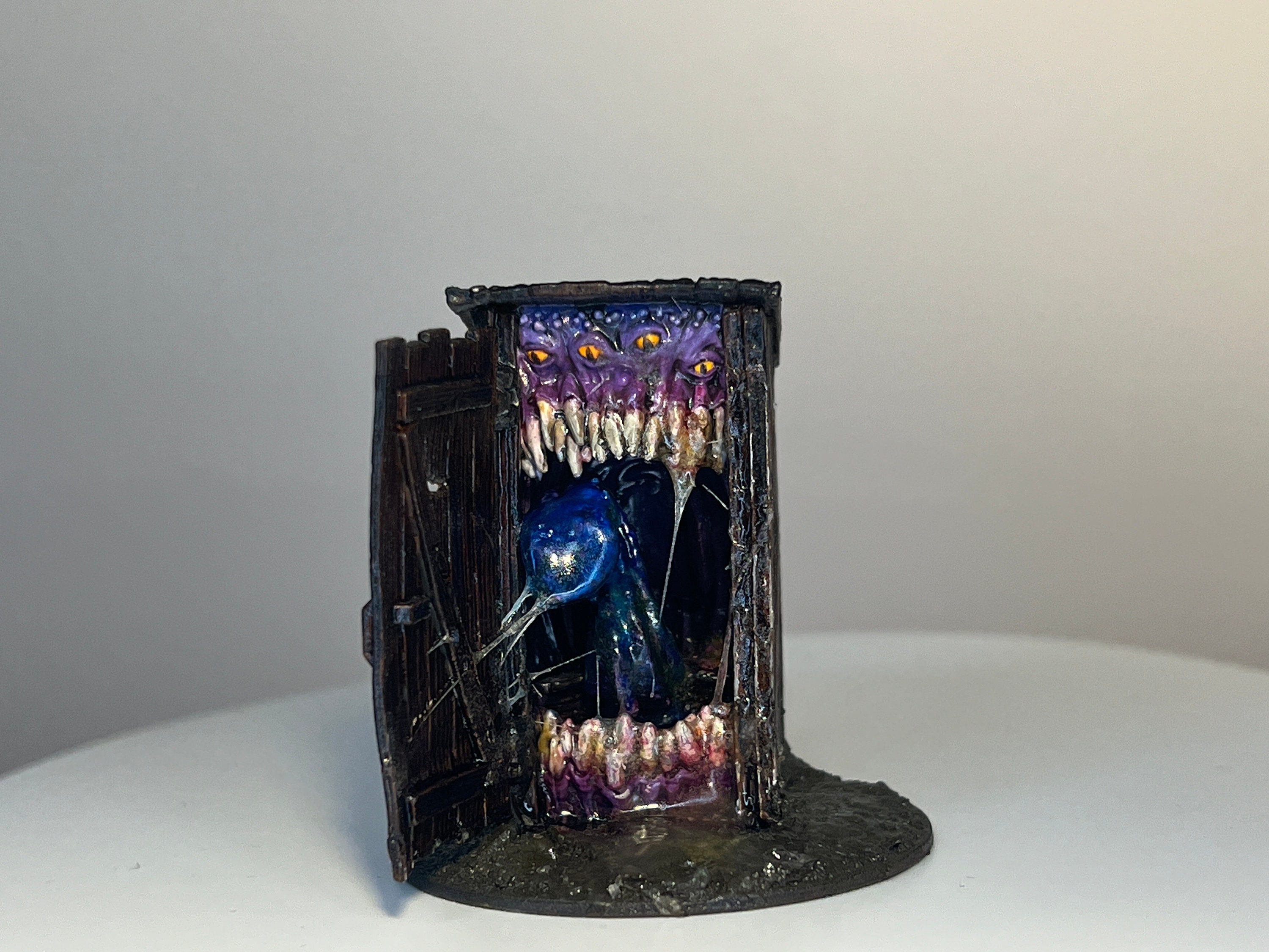 Giant Mimic Monster Outhouse Hand Painted Miniature Dungeons Dragons D ...