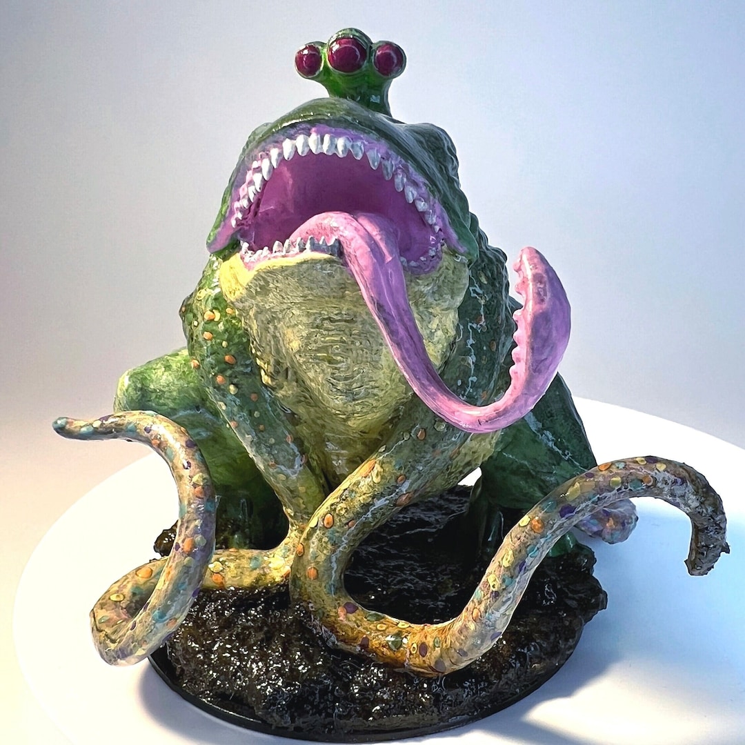 Froghemoth Hand Painted Miniature Dungeons Dragons D&D DND Pathfinder ...