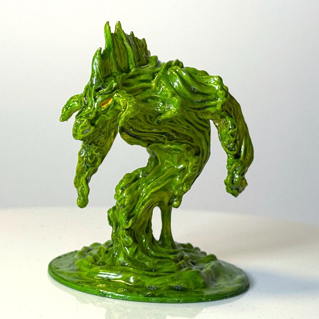 Animated Acid Breath Poison Elemental Painted Miniature Dungeons ...