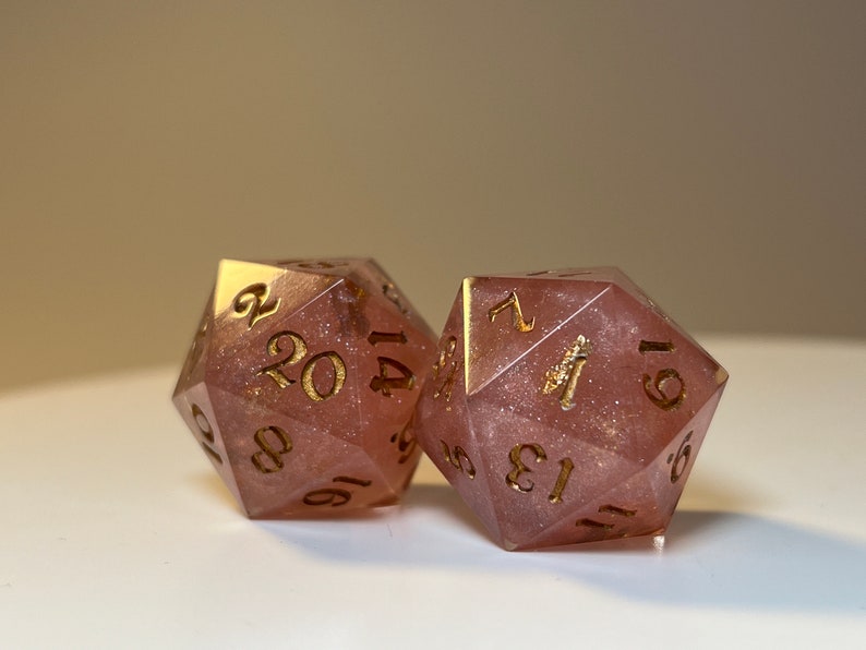 Handmade feywild Dream Sorcerer Wizard Fey Bard Dice for RPG TTRPG ...
