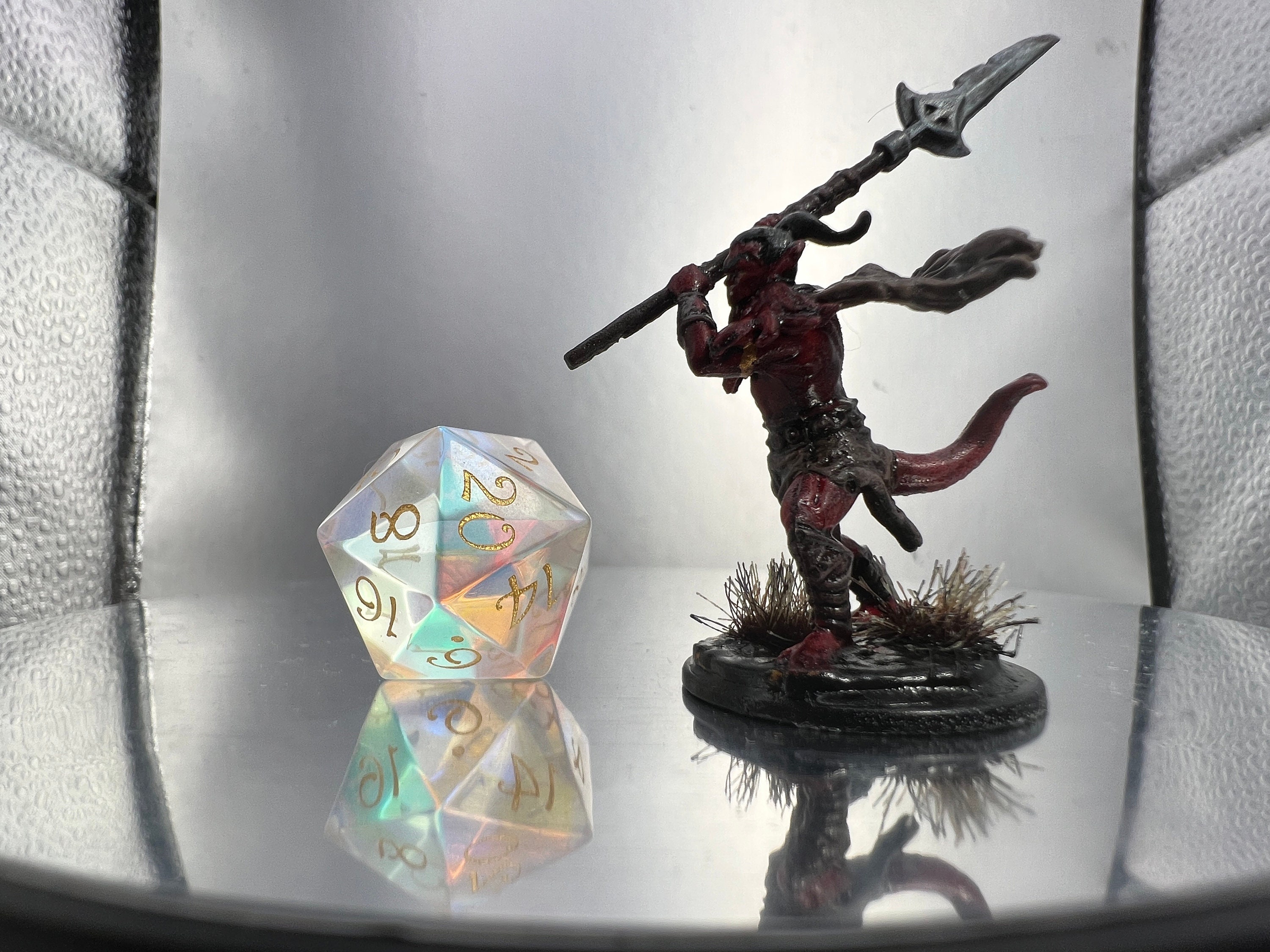Bearded Devil Avernus Fiend Hand Painted Mini Dungeons Dragons D&D DND ...
