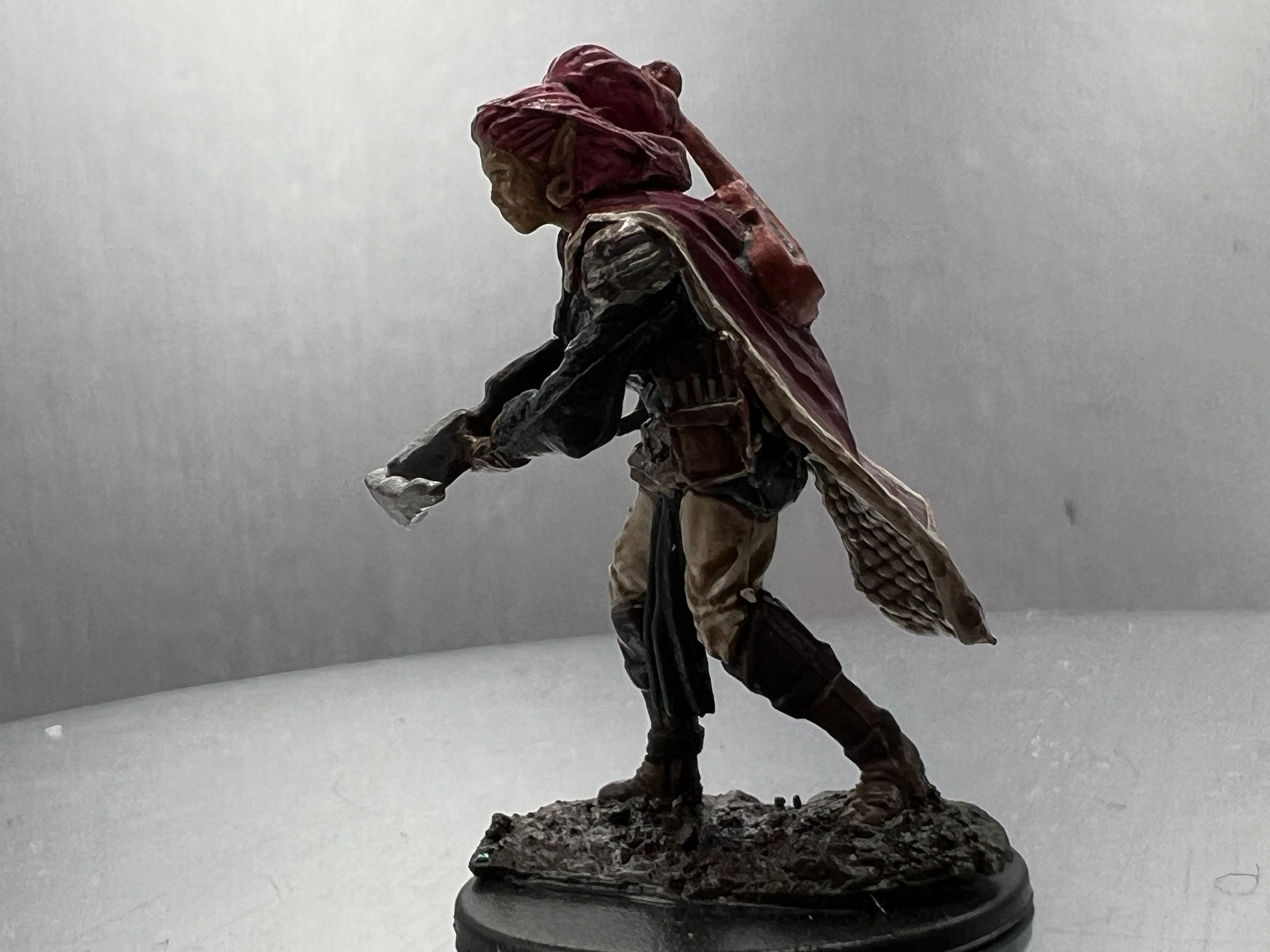 Female Elf Bard Rogue Ranger Painted Miniature Dungeons Dragons D&D DND ...