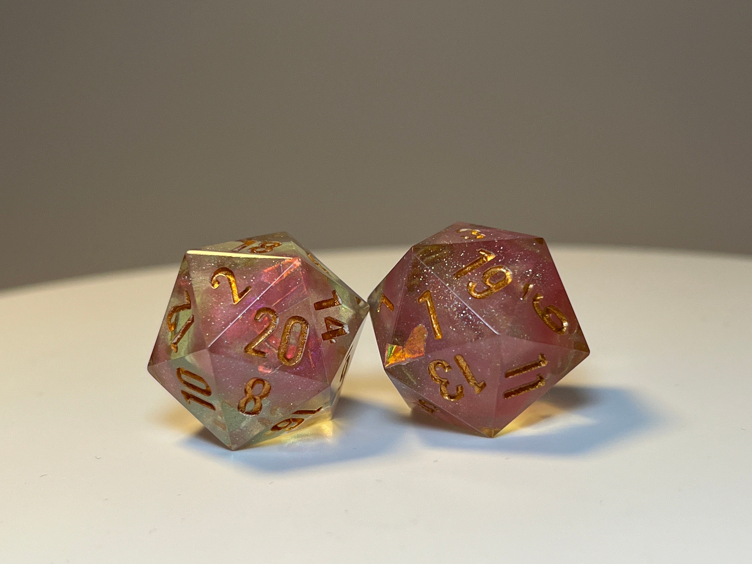 Handmade college of Eloquence Bard Dice for RPG TTRPG, Dungeons ...