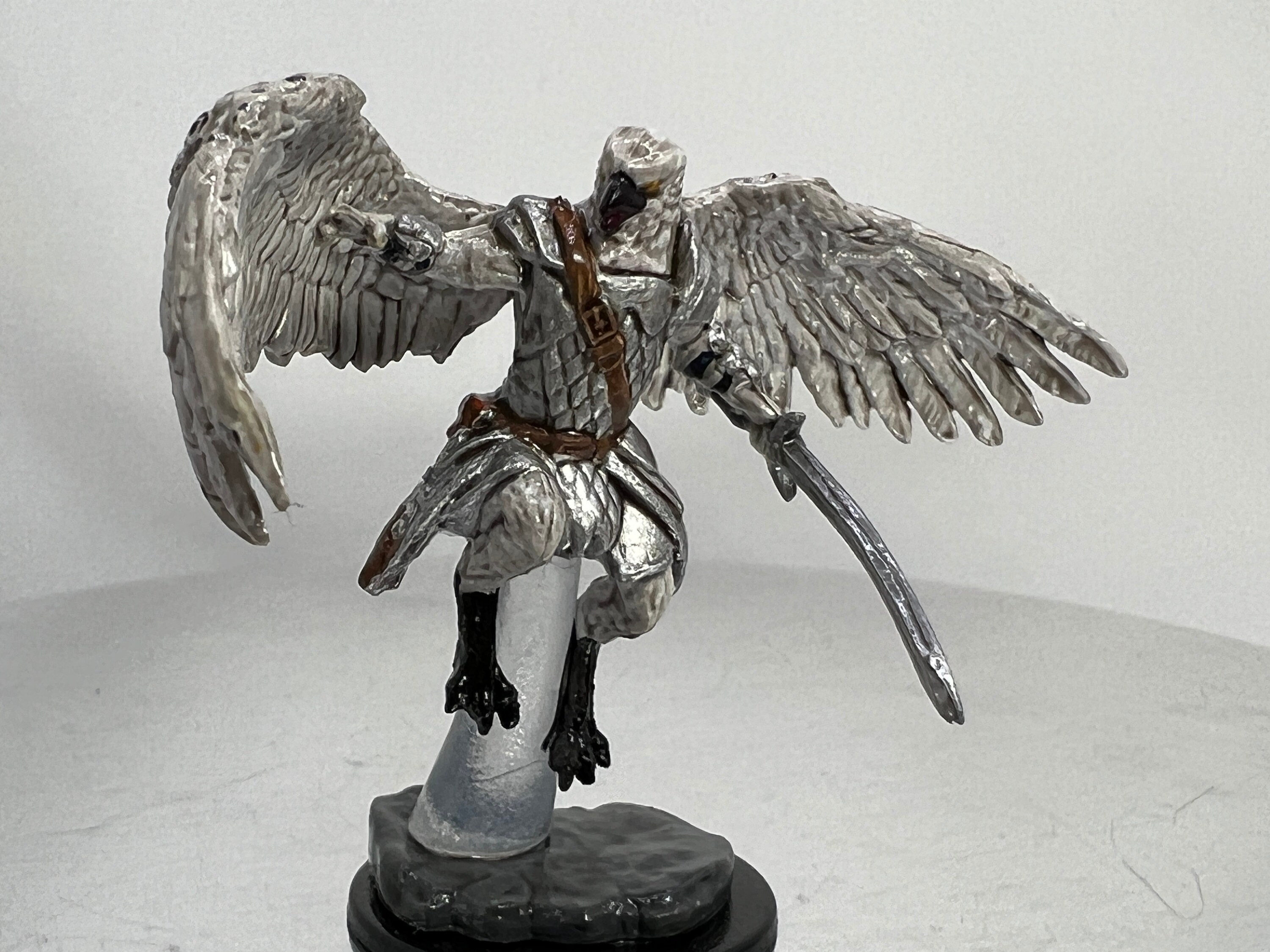Aarokocra Paladin Cleric Fighter Painted Miniature Dungeons Dragons D&D ...