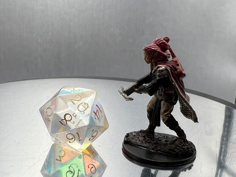 Female Elf Bard Rogue Ranger Painted Miniature Dungeons Dragons D&D DND ...