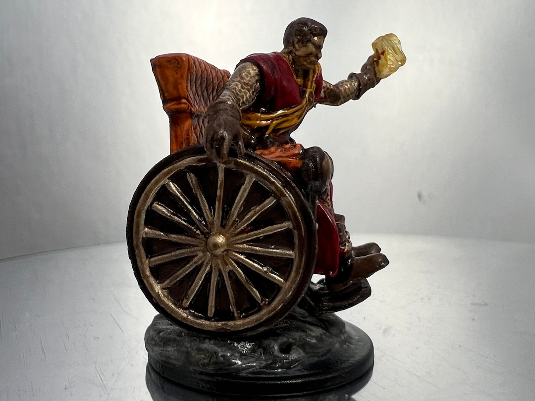 Male Human Priest Sorcerer Mage Cleric Wheelchair Hand Painted ...