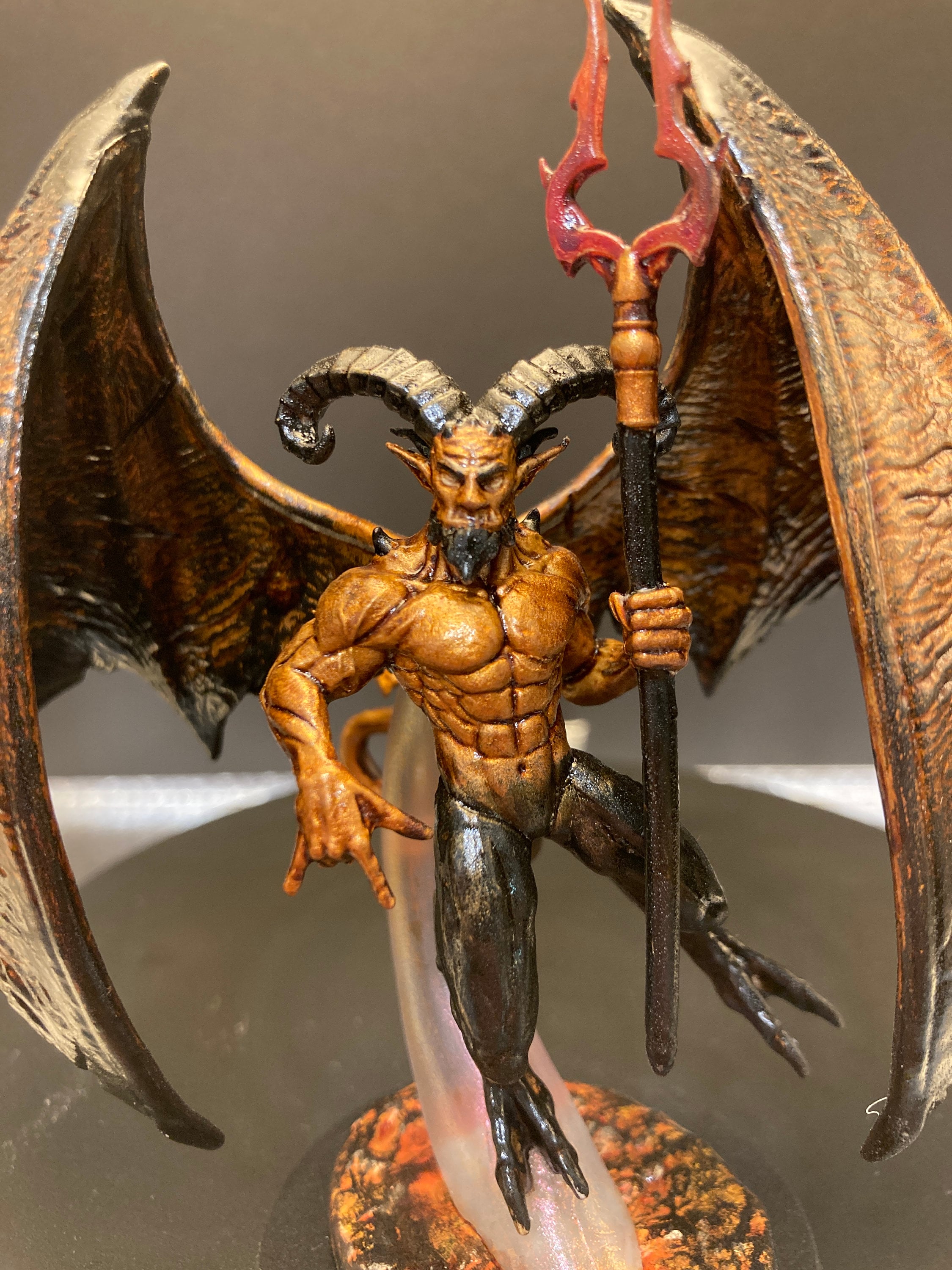 Miniature Toys Toys & Games Medium-Large Epic Miniatures Horned Devil ...