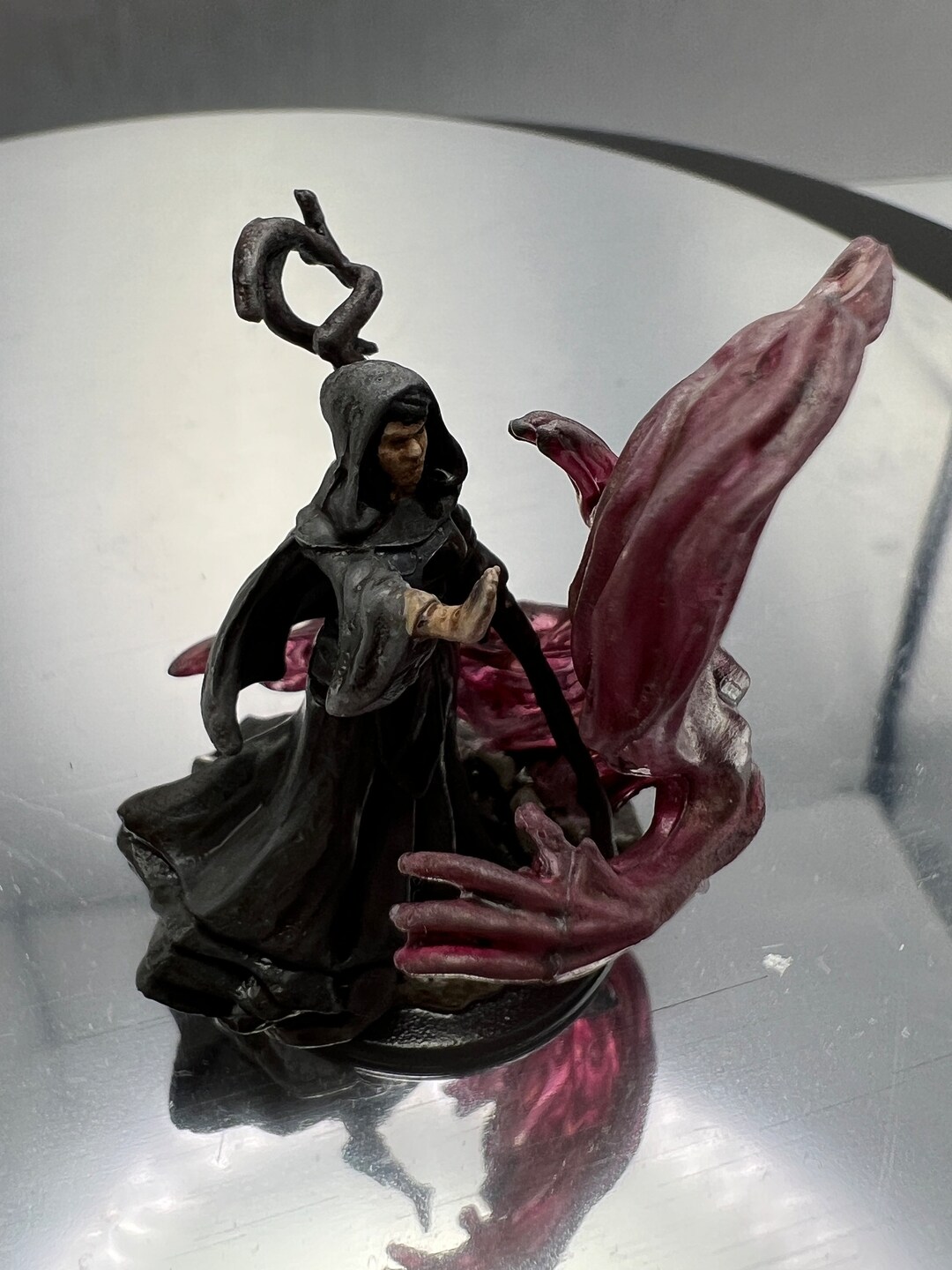 Female Human Necromancer Warlock Sorcerer Mage Eldrich Hand Painted ...