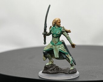 Female Elf Paladin Miniature - Etsy
