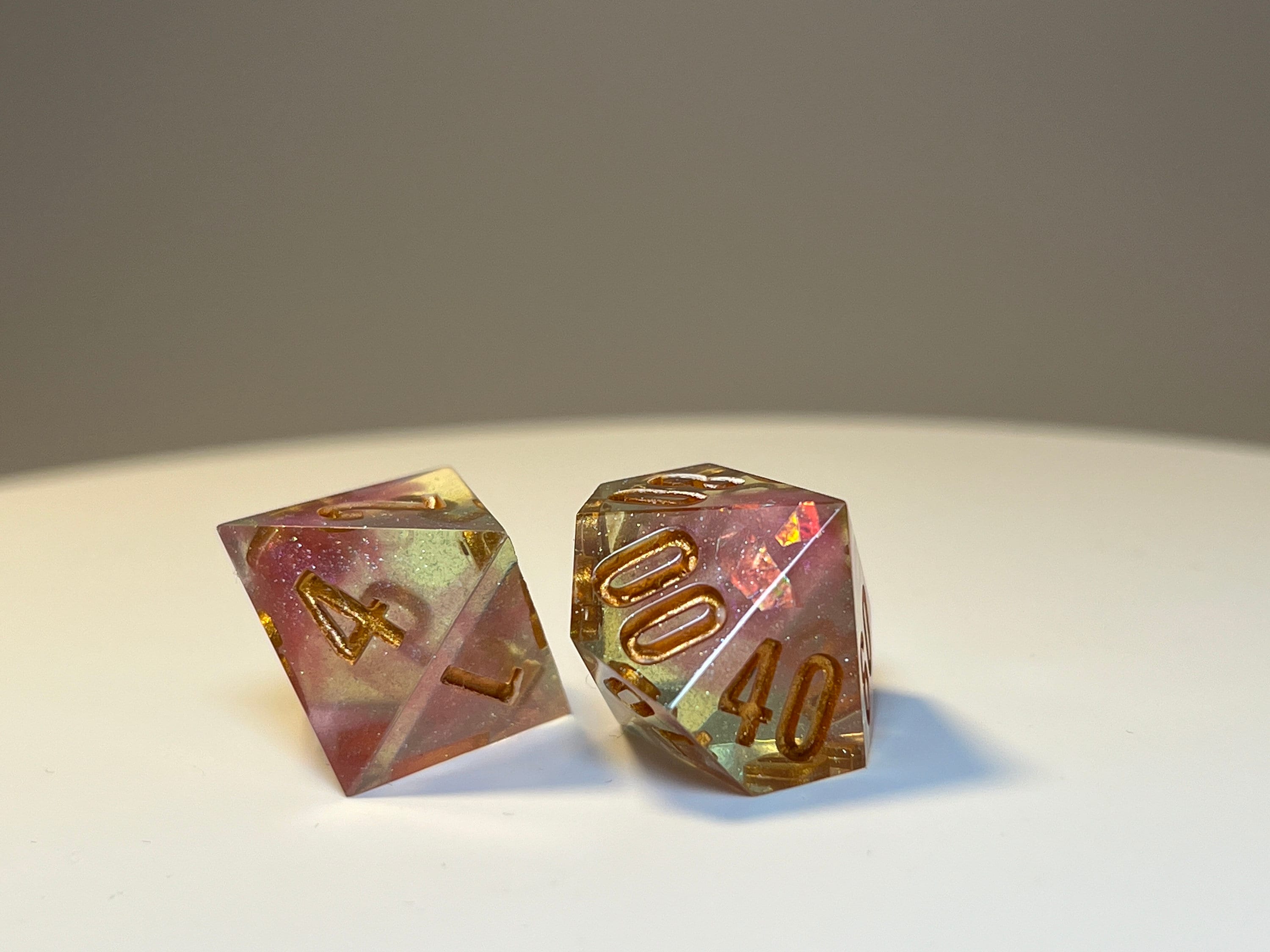 Handmade college of Eloquence Bard Dice for RPG TTRPG, Dungeons ...