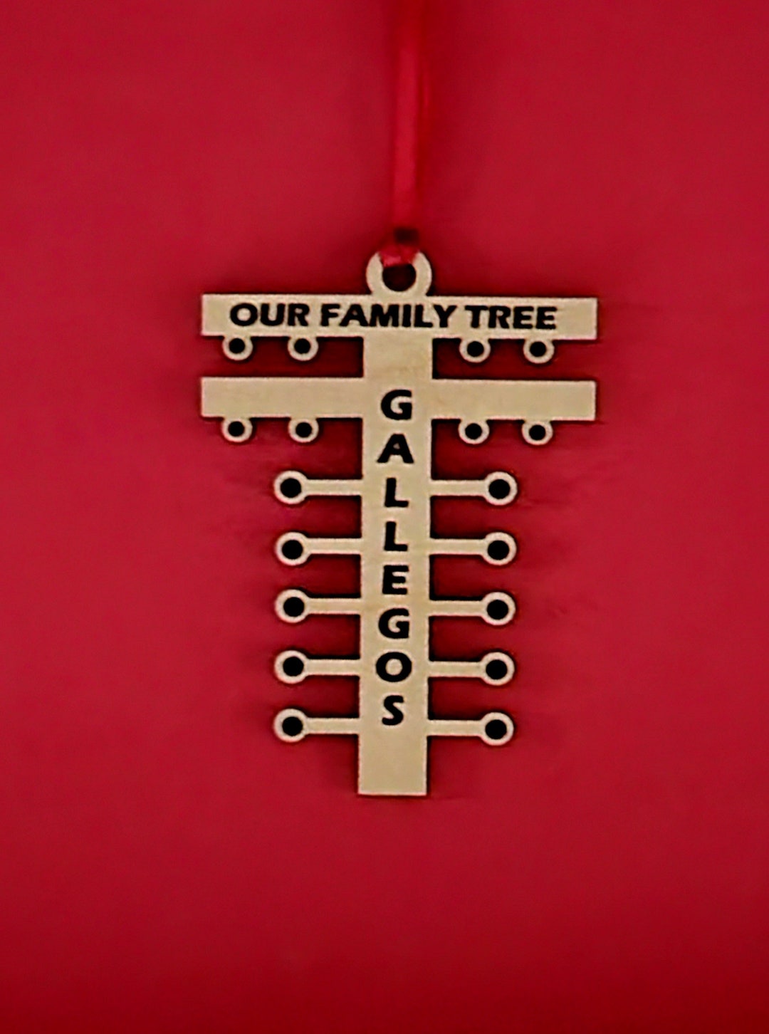 Drag Racing Tree Personalized Laser Engraved Wood Ornament - Etsy