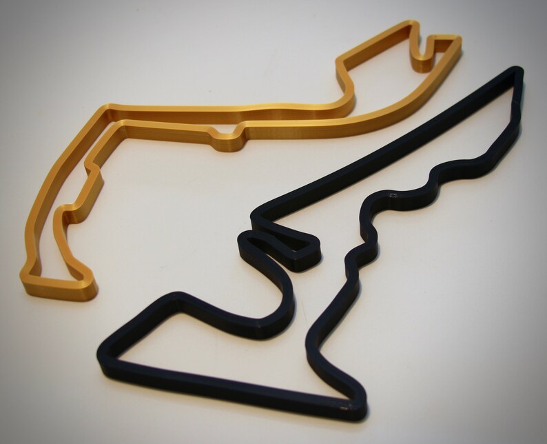 Formula 1 Race Track Wall Art Grand Prix Circuit | Etsy