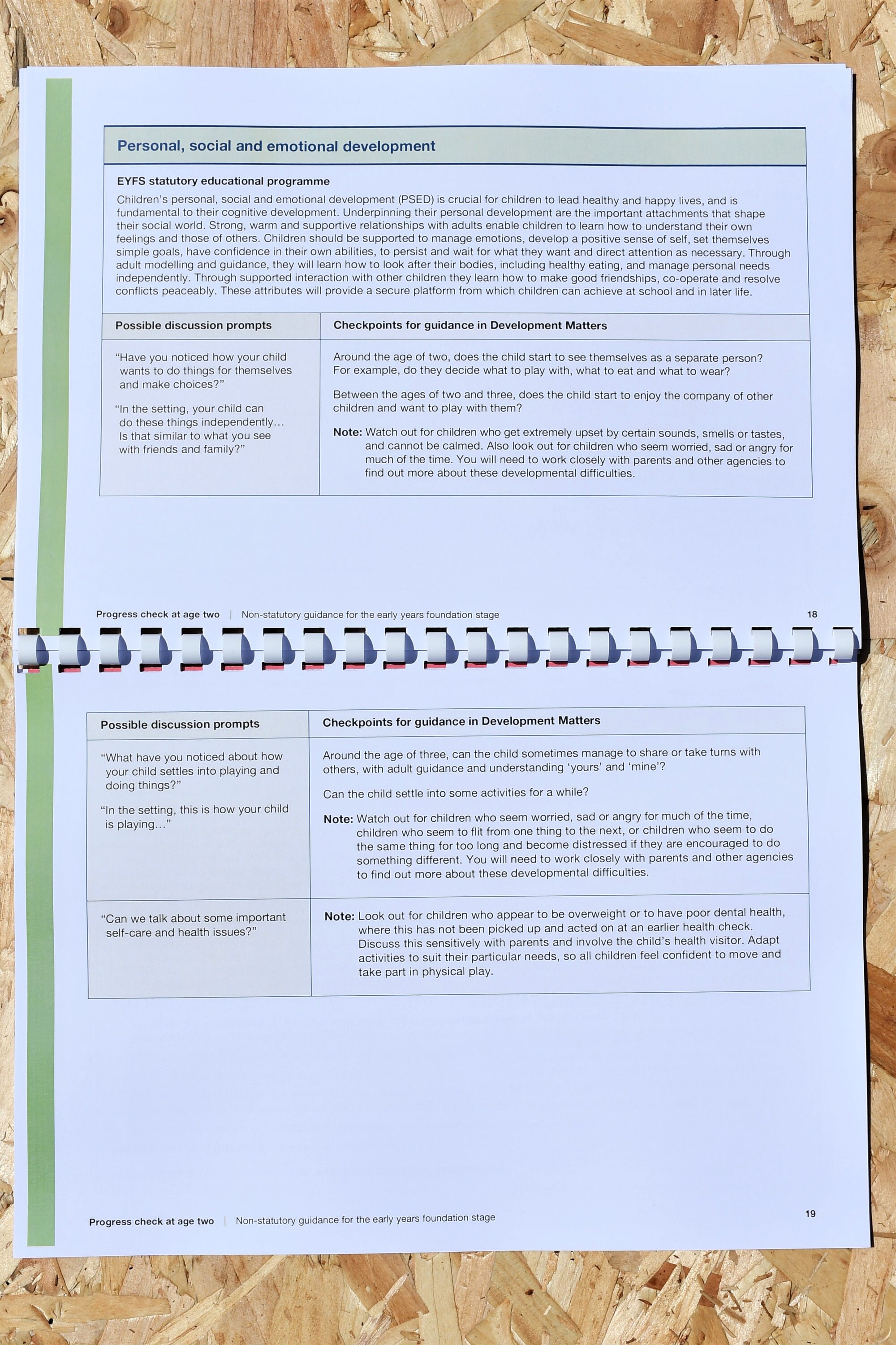 EYFS Progress Check at Age Two 2 - Guidance for Early Years Foundation ...