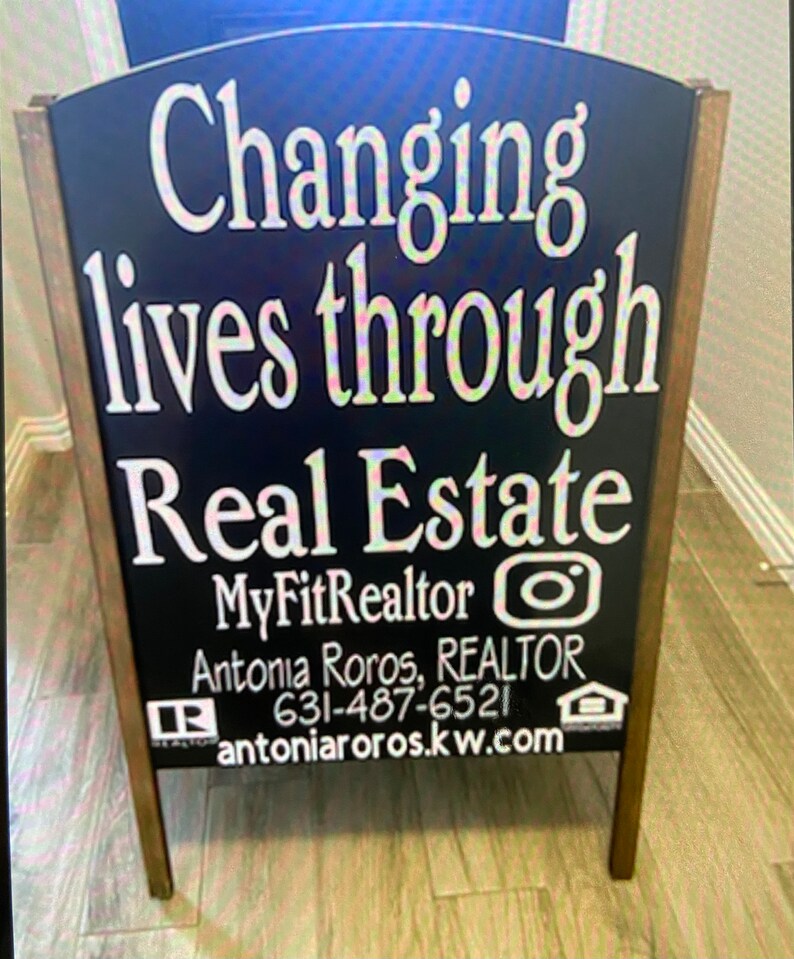 Personalized Real Estate Agent Sign, Custom Real Estate Open House Sign ...