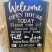 Personalized Real Estate Agent Sign, Custom Real Estate Open House Sign ...