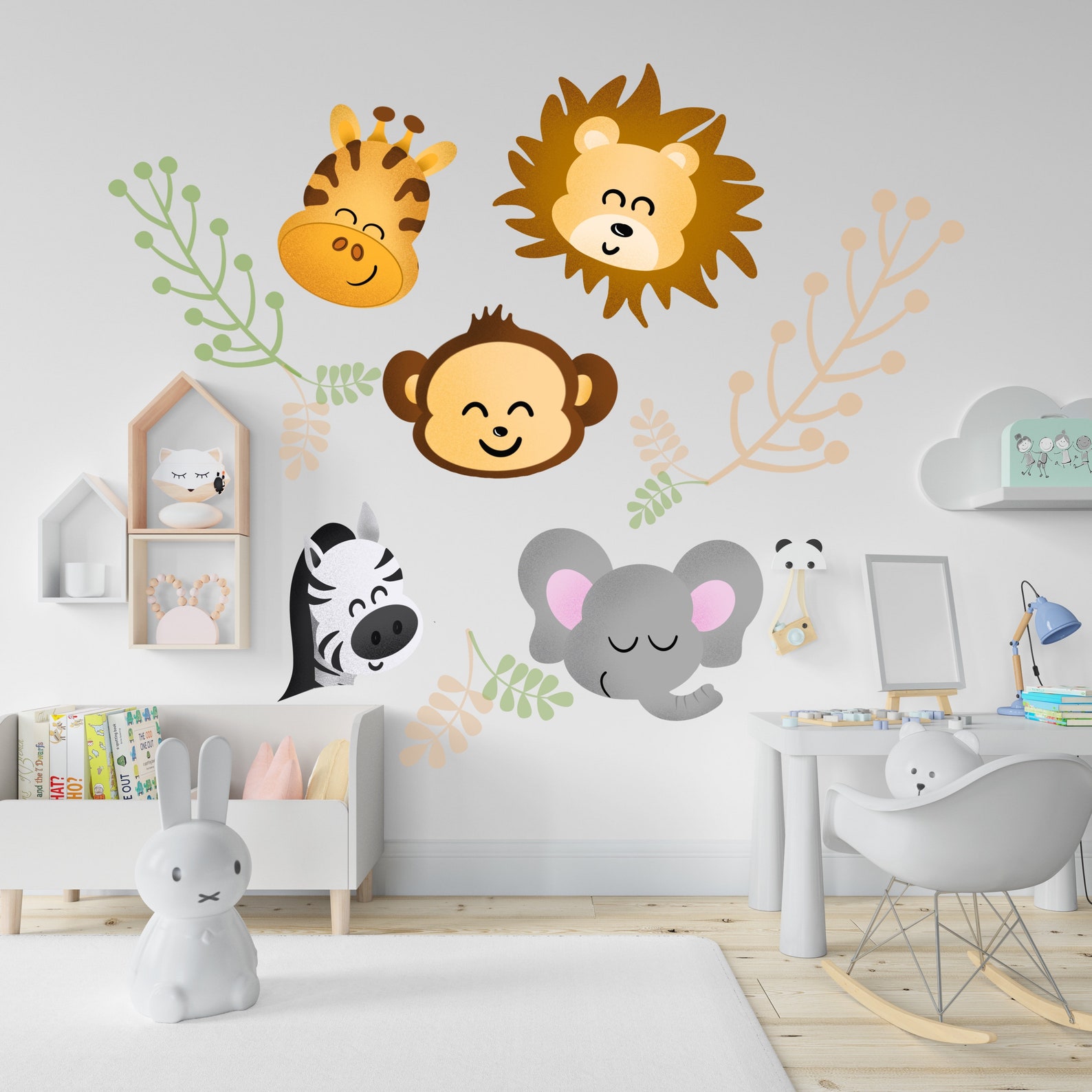 Jungle Buddies Set, Jungle Animals, Jungle Pack, Jungle Animals Clip ...