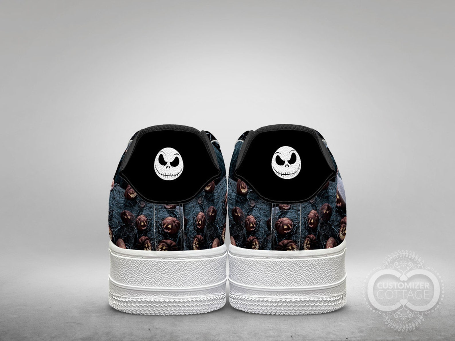 The Nightmare of Jack and Sally, Custom Made Streetwear Low Top Shoes ...