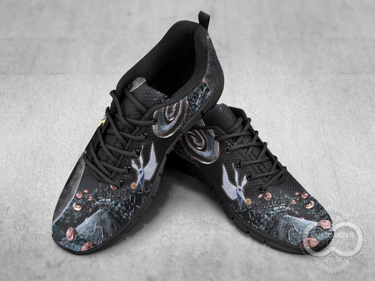 The Nightmare of Jack and Sally, Custom Made Sports Shoes (black or ...