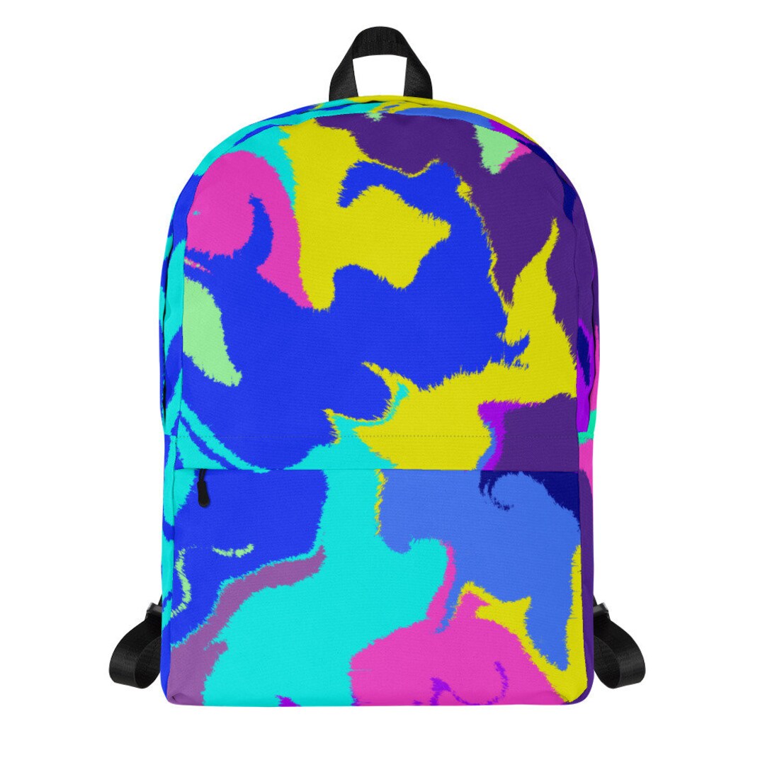 Paint Splatter Backpack - Etsy