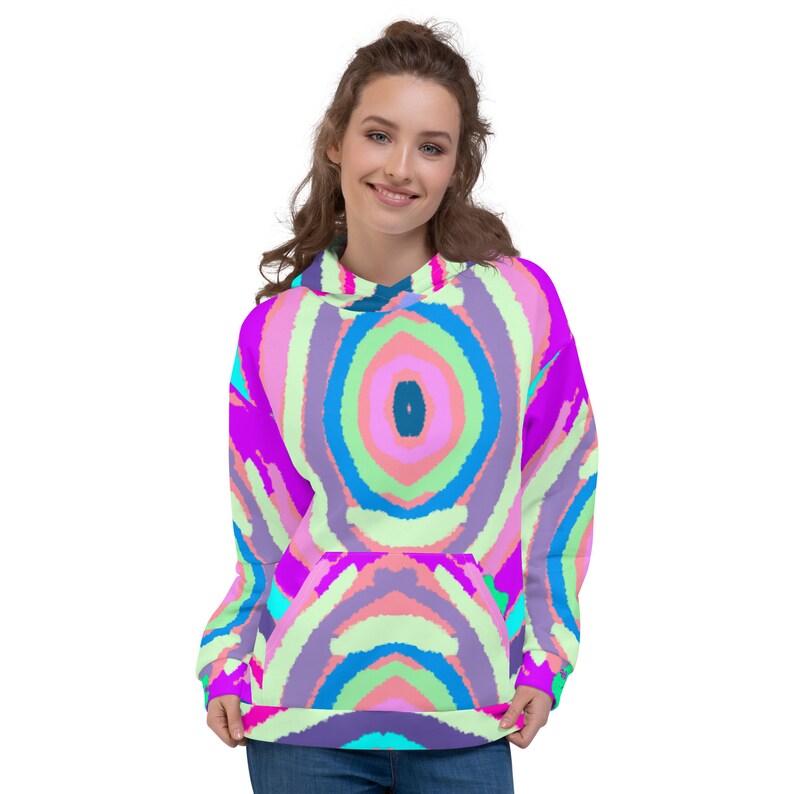 Mandala Rainbow Unisex Hoodie rainbow hoodie colorful shirt unisex hoodie Valentine s best Day gifts tie dye