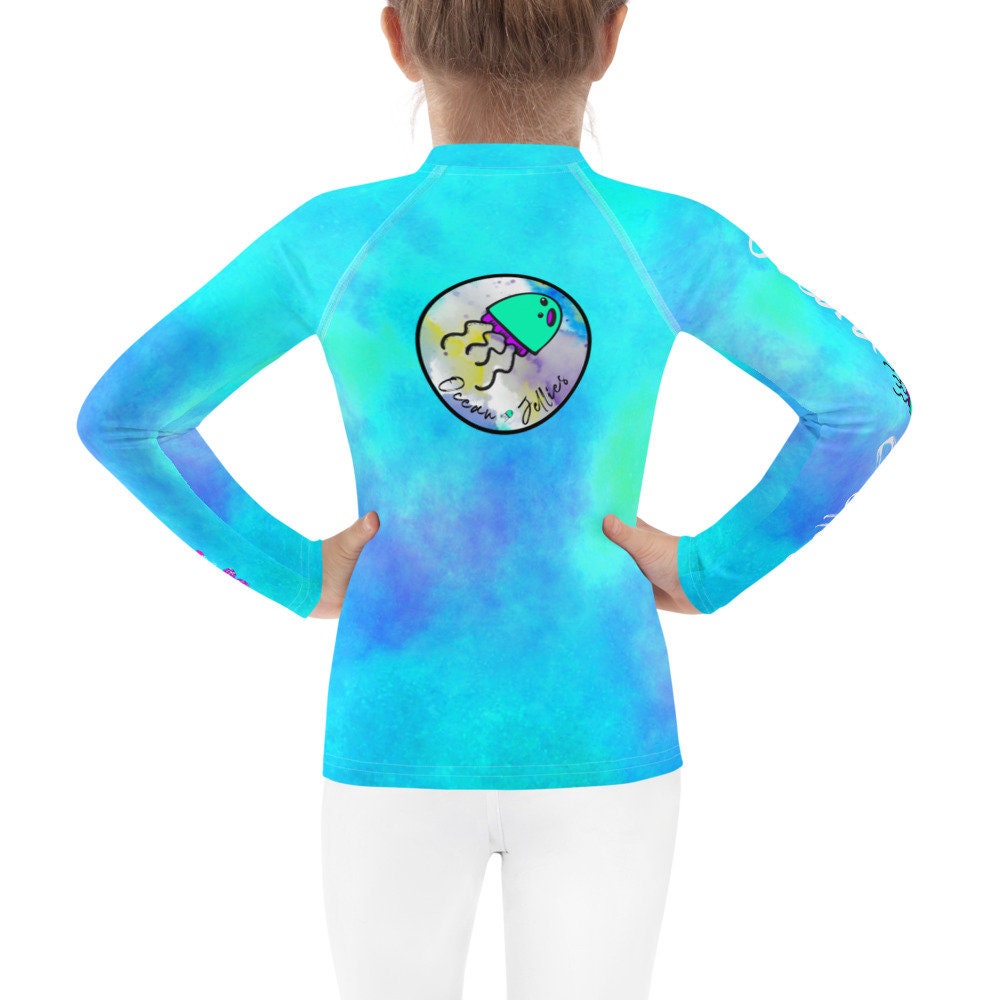 Yeti Moth Kids Rash Guard - Etsy