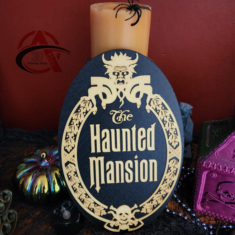 Haunted Mansion Plaque - Etsy