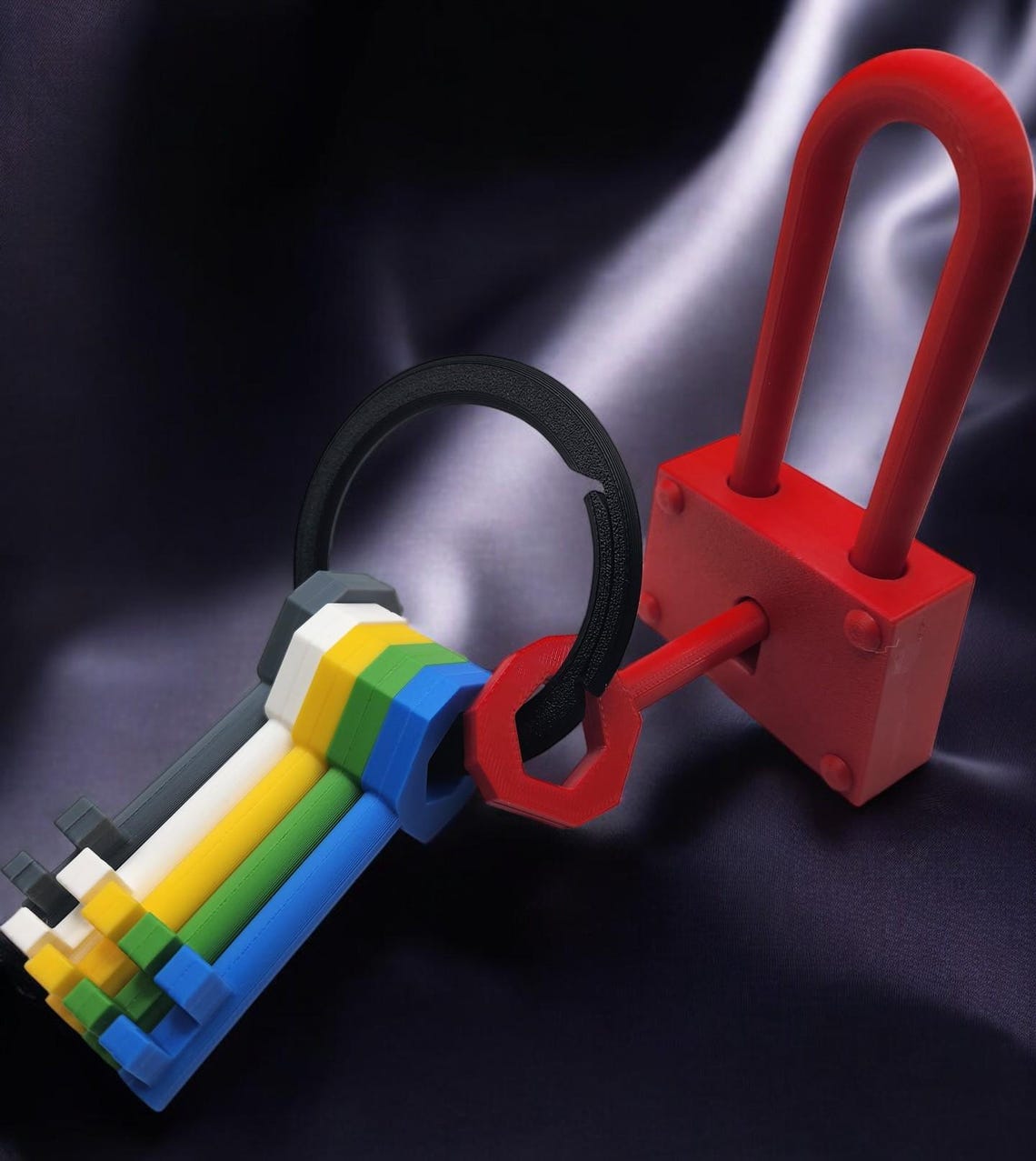 Hello Neighbor Key Set: 3D Printed PLA Plastic Fan Art - Etsy