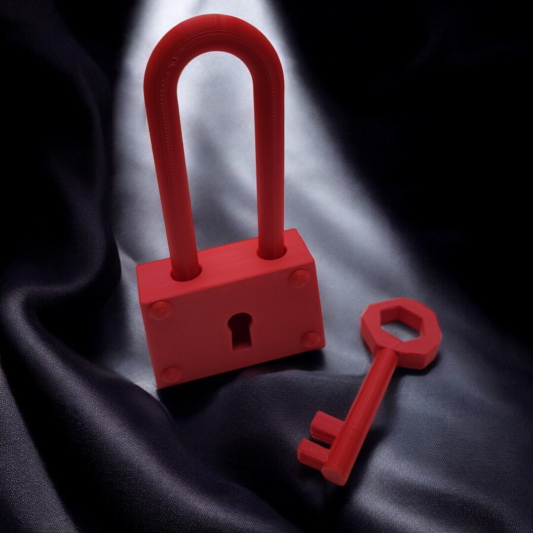 Hello Neighbor Lock and Key Single Lock 3D Printed Pretend Play - Etsy